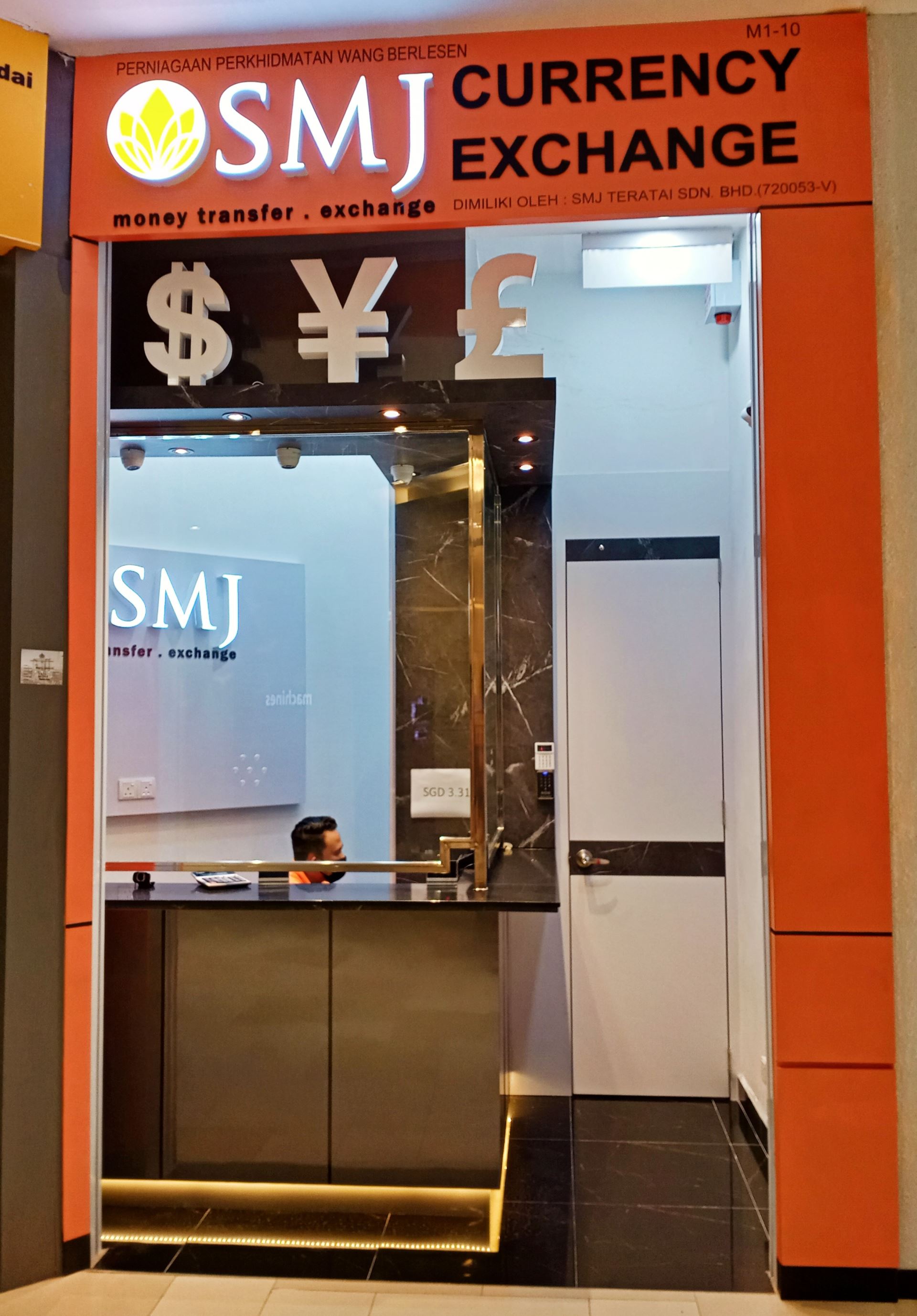 SMJ Teratai - Money Changer Johor Bahru (JB), Malaysia Money Exchange ...