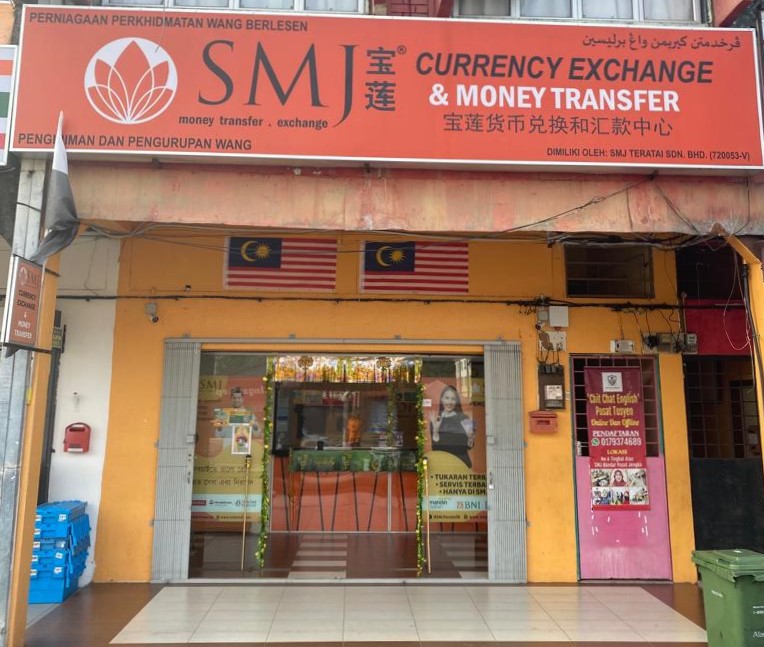 SMJ Teratai - Money Changer Johor Bahru (JB), Malaysia Money Exchange ...